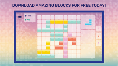 Amazing Squares - Fun, challenging and highly addictive block puzzle game
