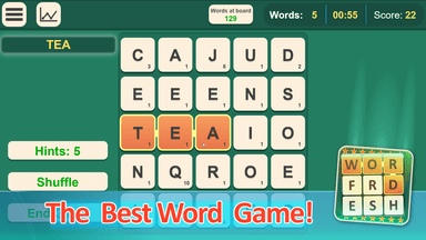 Amazing Word Fresh - A fun word finding puzzle game for everyone that ...